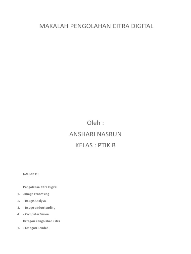 Makalah | PDF
