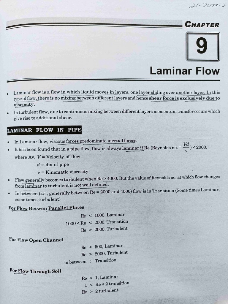 Laminar Flow | PDF