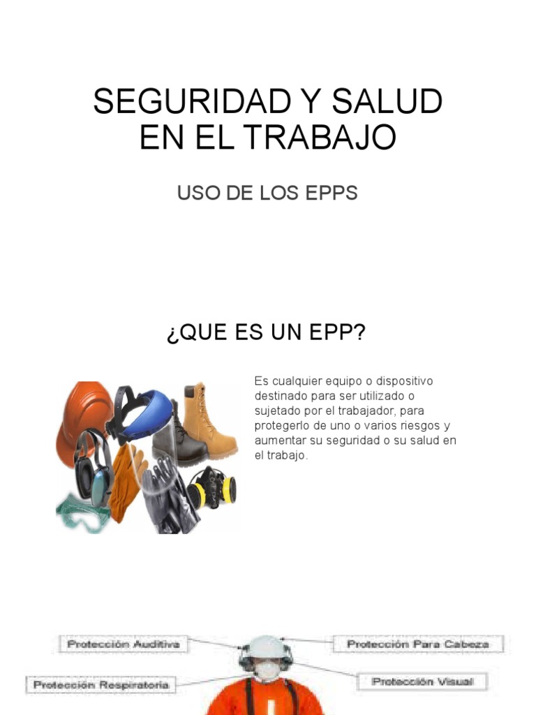 Uso y Mantenimiento de Epp | PDF | Guante