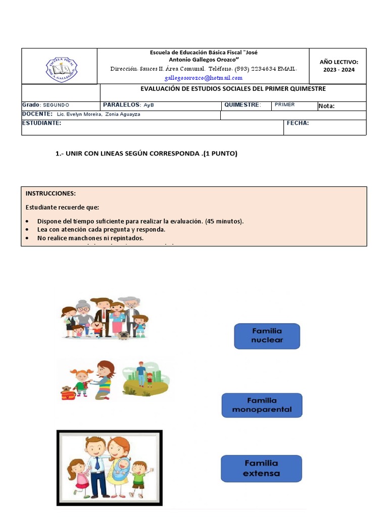 Examen Eess 1q 2023 | PDF