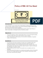 RBI Clean Note Policy, Detection of Counterfeit Notes & Note Refund ...