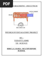 Physics Project Class-XII (2021-22) - Investigatory Project | PDF ...