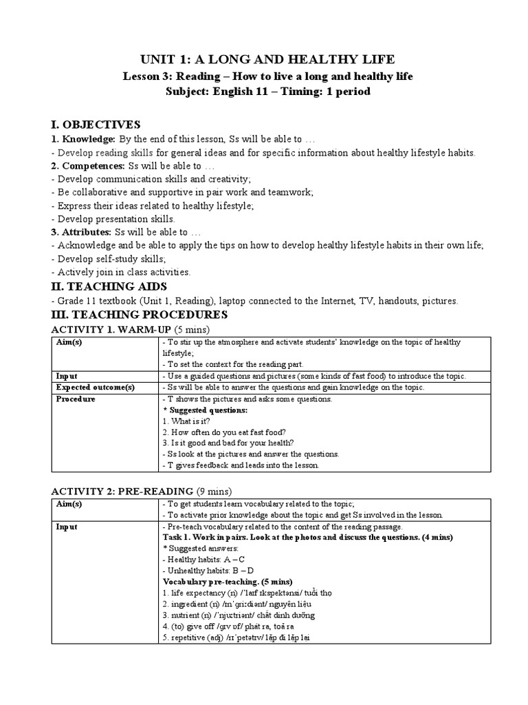 Unit 1 - READING | Download Free PDF | Vocabulary | Information