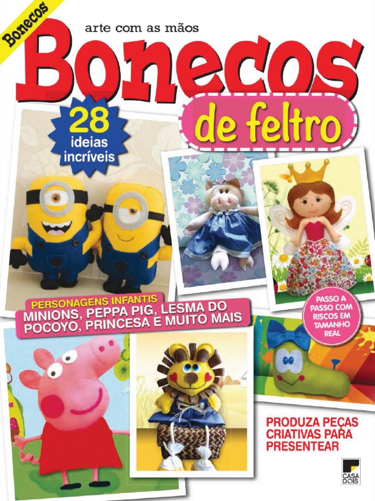 Arte Com As Mãos - Bonecos de Feltro (2022-06) | PDF