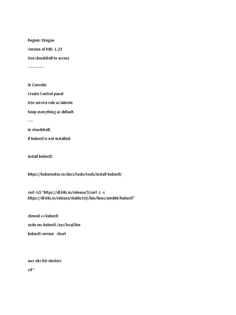 EKS | PDF | Software | Computing