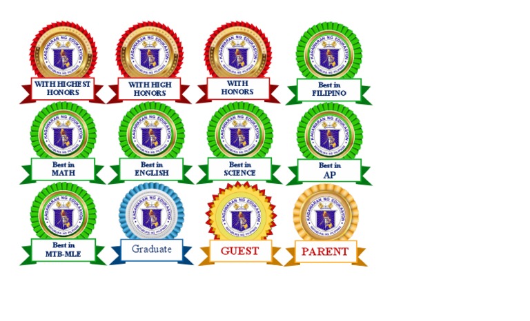 Ribbon Heads Editable | PDF