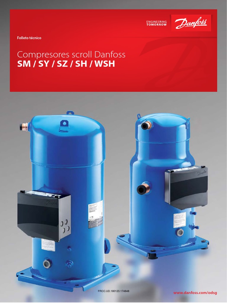 Danfoss Scroll Compressors Brochure | PDF