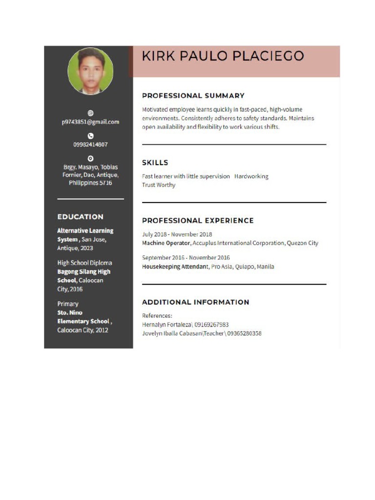 Kirk Resume | PDF