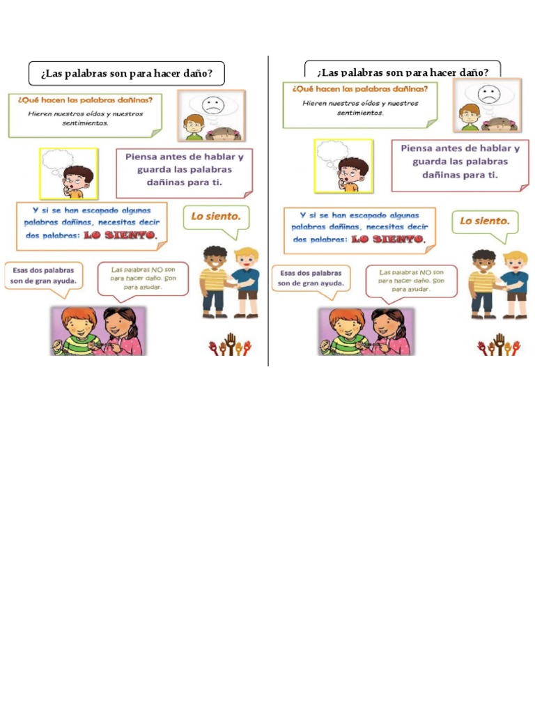 Palabras Que Hacen Daño Pdf