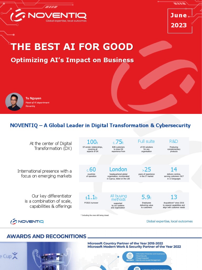 Noventiq Branding Slide I4.0 | PDF | Artificial Intelligence ...