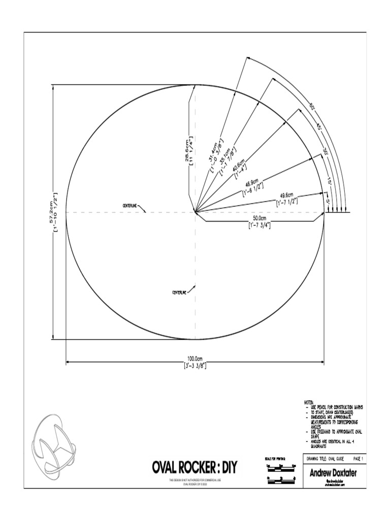 Oval+Rocker+Diy+Plans 2 | PDF