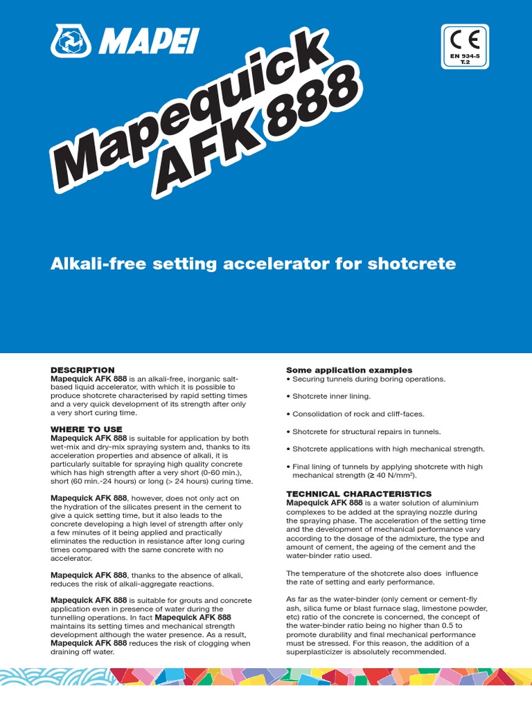 2234 Mapequick Afk 888 GB | Download Free PDF | Concrete | Cement