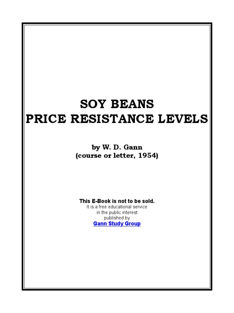 Gann, WD - Soy Beans Astro Letter | PDF
