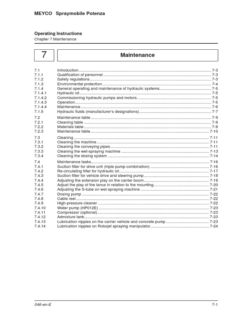 02 - Maintenance Instructions En-F | PDF | Pump | Valve