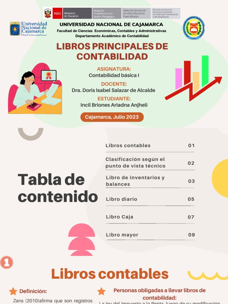 Libros Principales de Contabilidad | PDF | Contabilidad | Economias