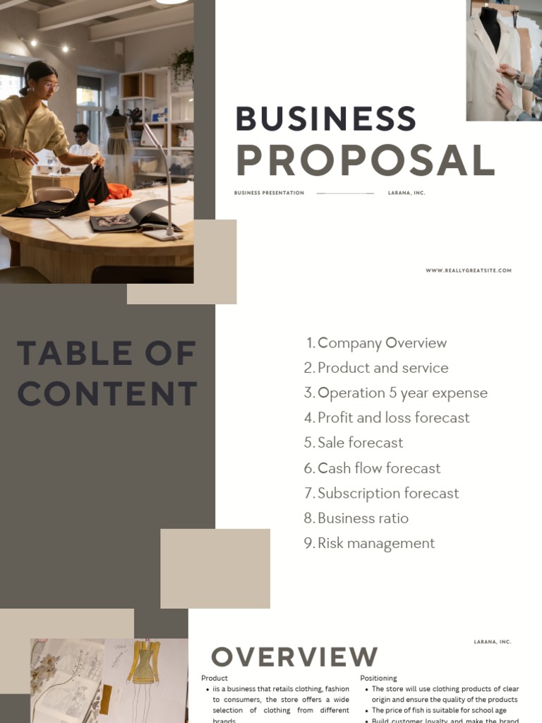 Proposal | Download Free PDF | Retail | Inventory