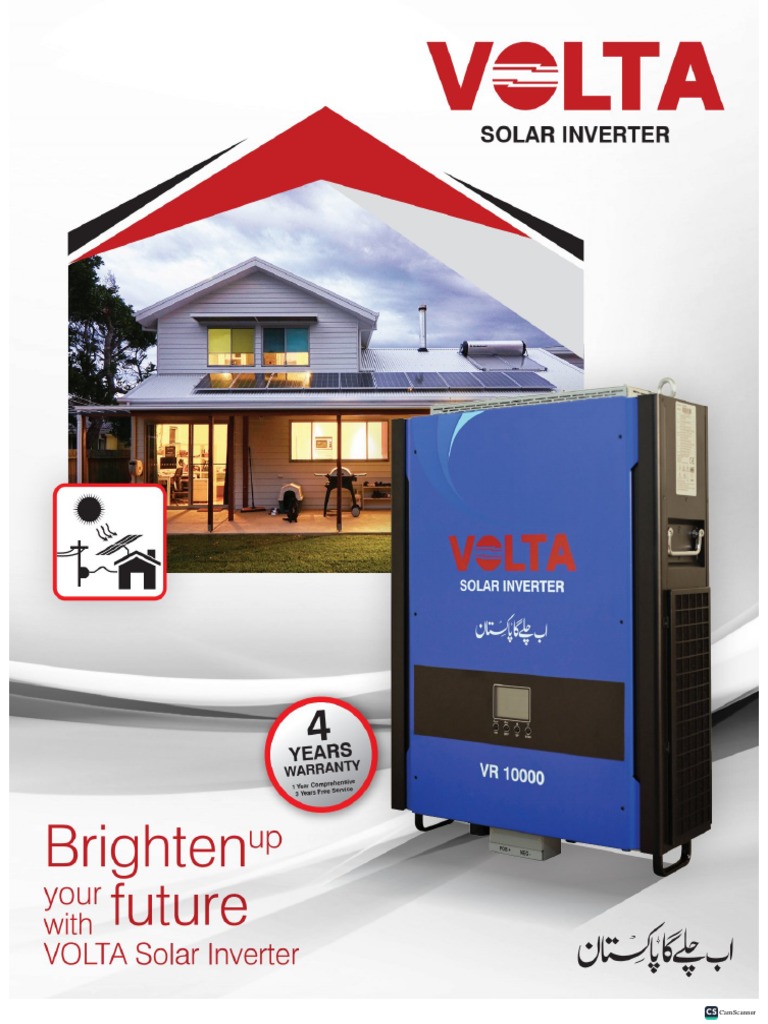VR10000 Inverter Volta Data Sheet | PDF