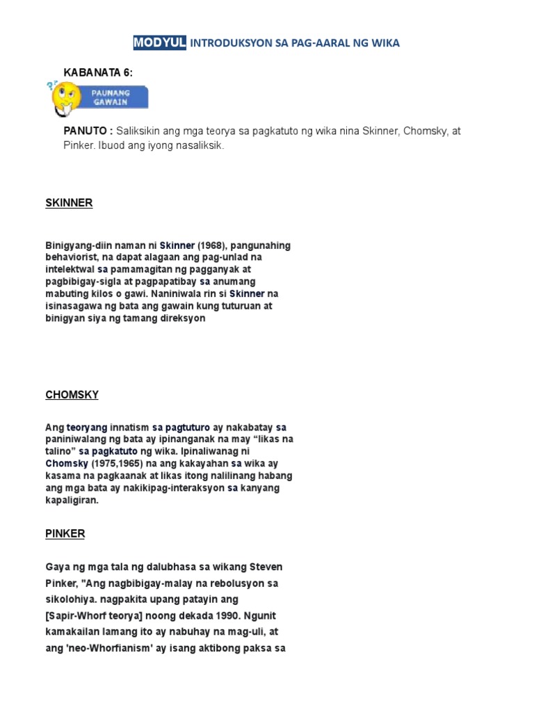 Kabanata 6 - Gawain | PDF