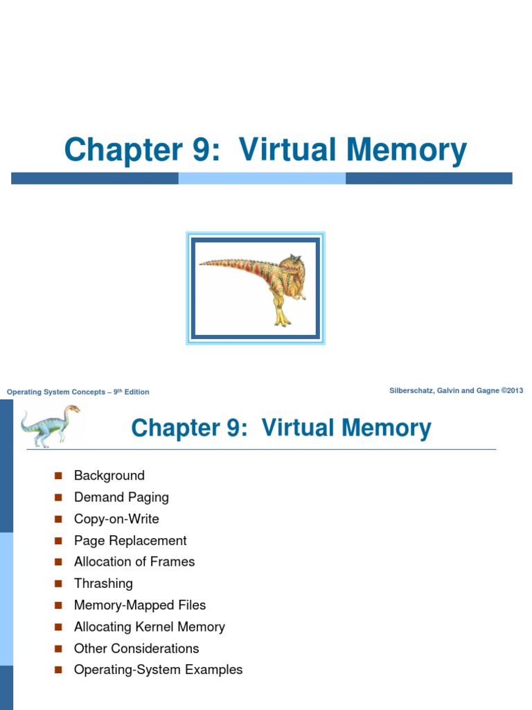 Virtual Memory and Demand Paging | PDF | Operating System | Computer ...
