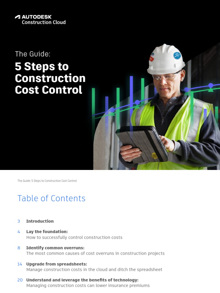 5-steps-to-construction-cost-control | PDF | Microsoft Excel | Cost ...