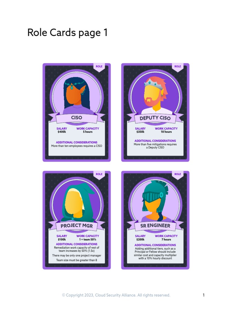 Cloud & Compromise Game Cards | PDF | Cloud Computing | Platform As A ...