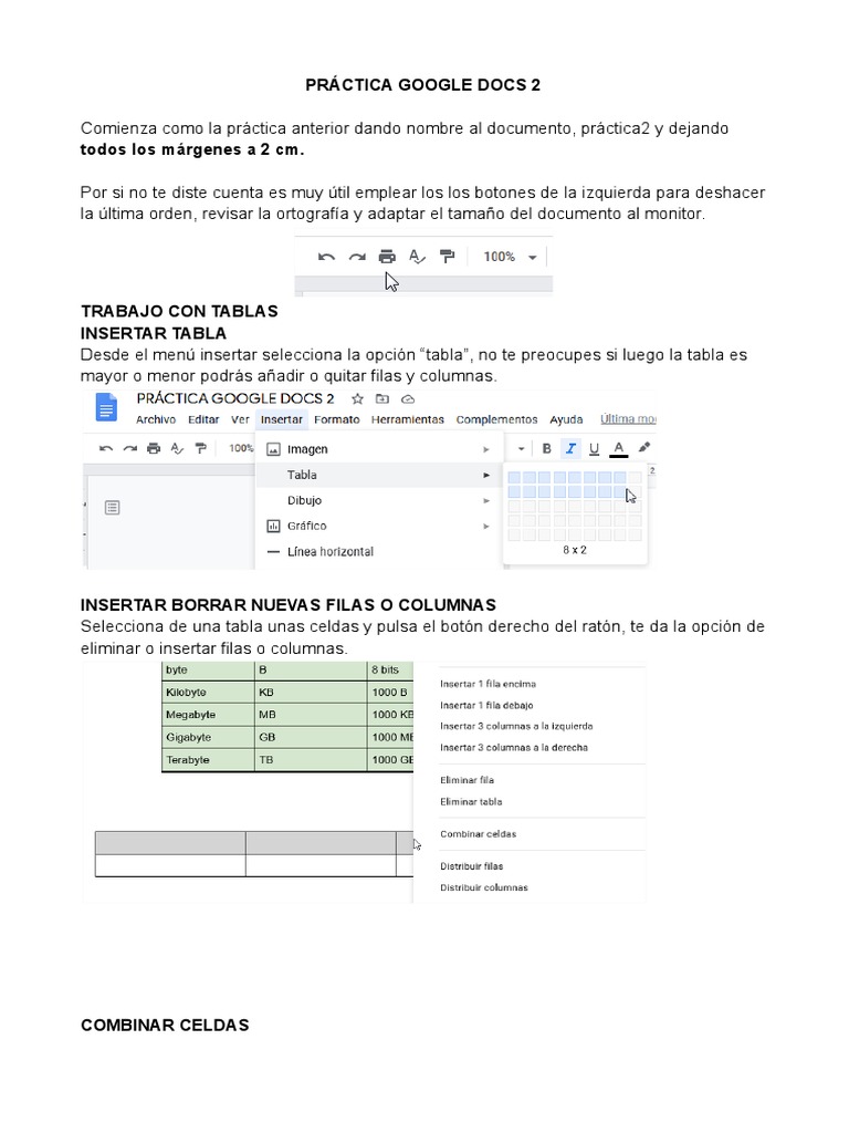 PRÁCTICA 2 Guía | PDF | Poco | Byte