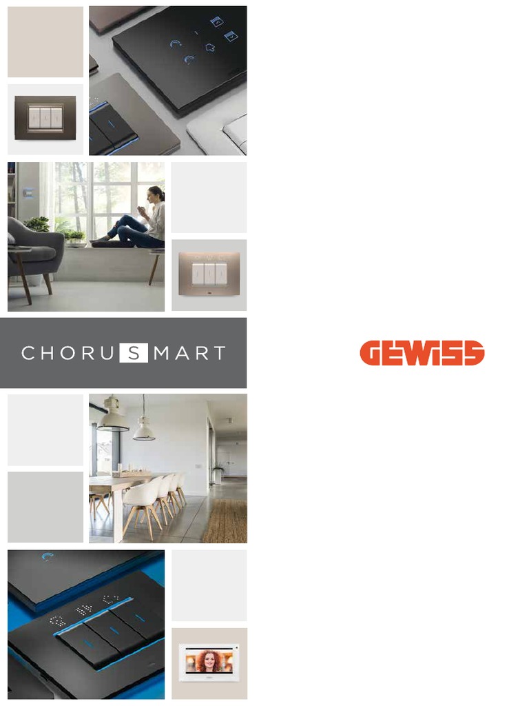 Brochure Linea Ego Chorus Tecnica - en - L | PDF | Home Automation ...