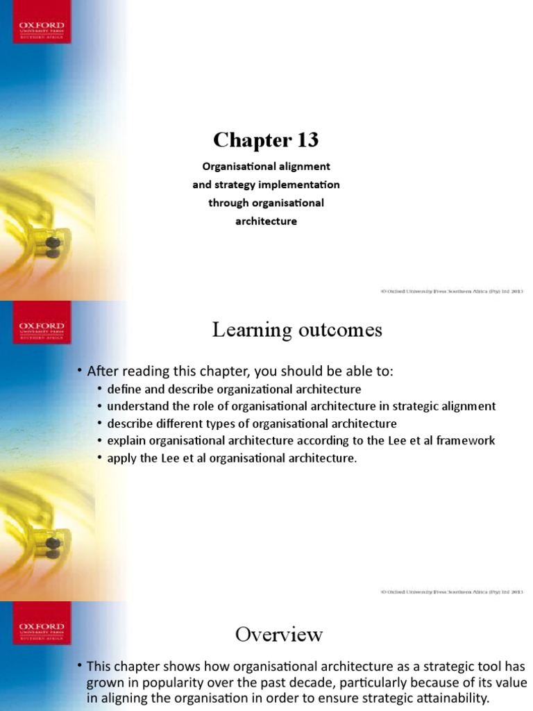 Strategic Management 3e - Chapter 13 | PDF | Organizational Structure ...