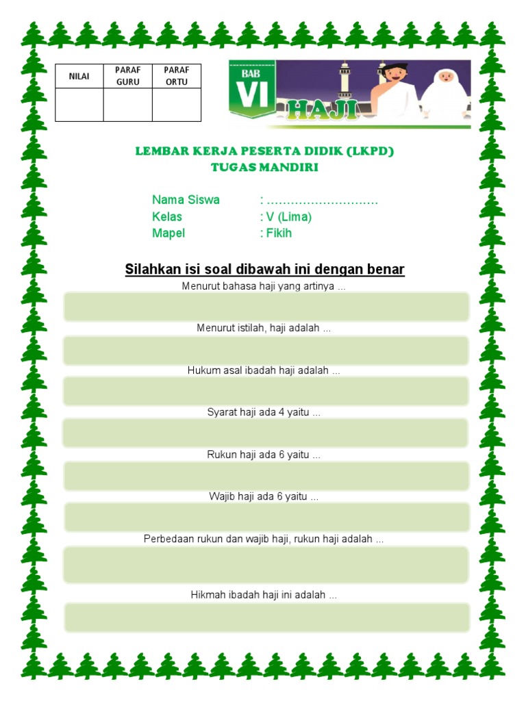 LKPD Haji | PDF