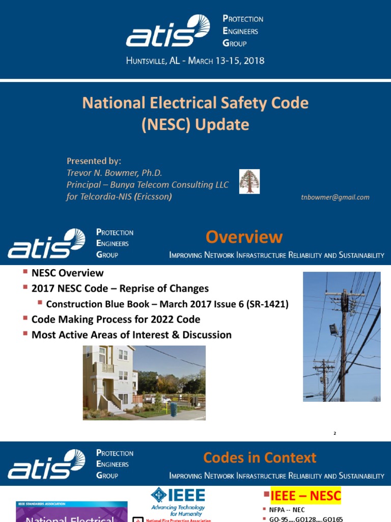 NESC Update TBowmer | PDF | Distributed Generation | Solar Power