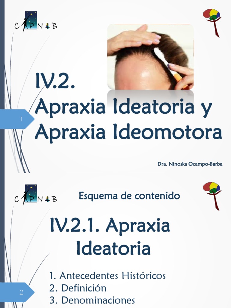 4.2. Apraxia Ideomotora e Ideatoria | PDF | Neurología | Desórdenes ...