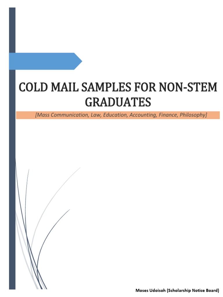 Cold Mail Samples For Non-STEM Graduates | PDF | Epistemology | Knowledge
