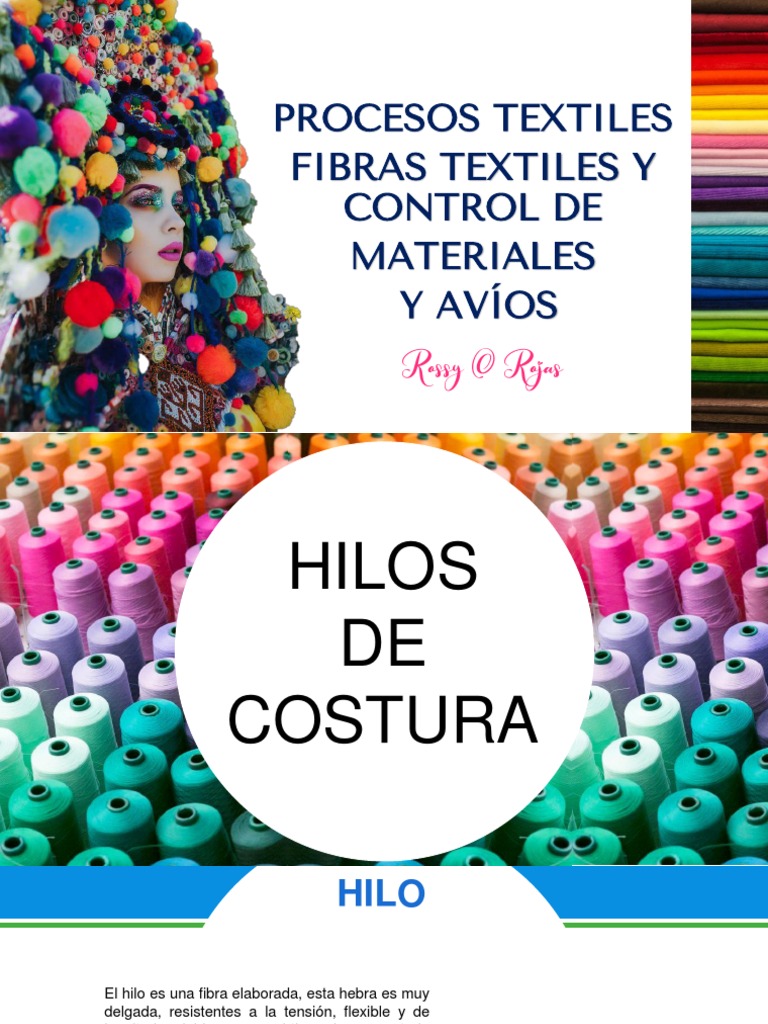 Hilos | PDF | Textiles | Fibras