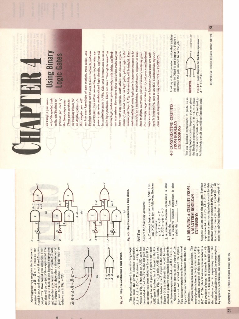 T4 Using Binary Logic Gates Pdf