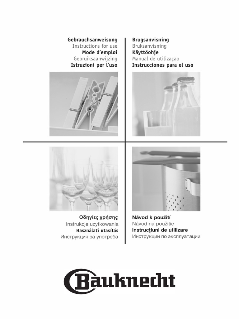 Bauknecht WA Primeline XL94FLD Washing Machine | PDF | Washing Machine ...