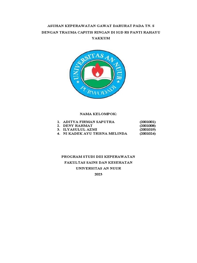 Trauma Capitis Ringan di IGD | PDF