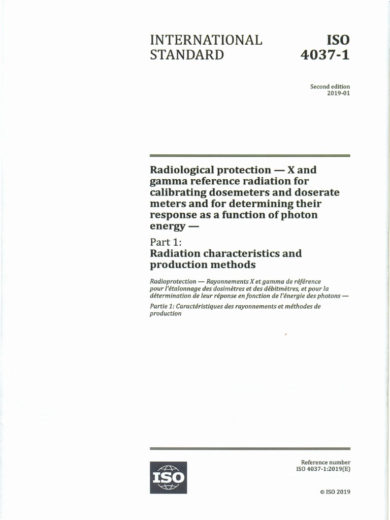 International Standard ISO 4037-1: Second Edition 2019-01 | PDF ...