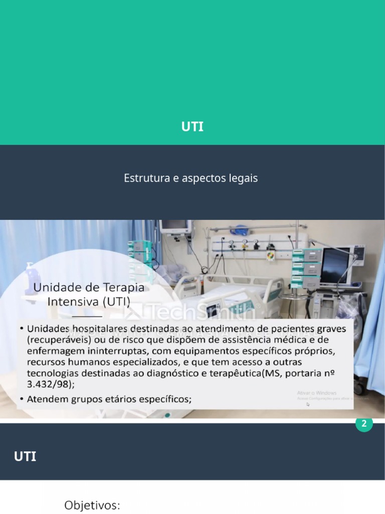 Estrutura UTI2 | PDF | Unidade de Tratamento Intensivo (UTI)