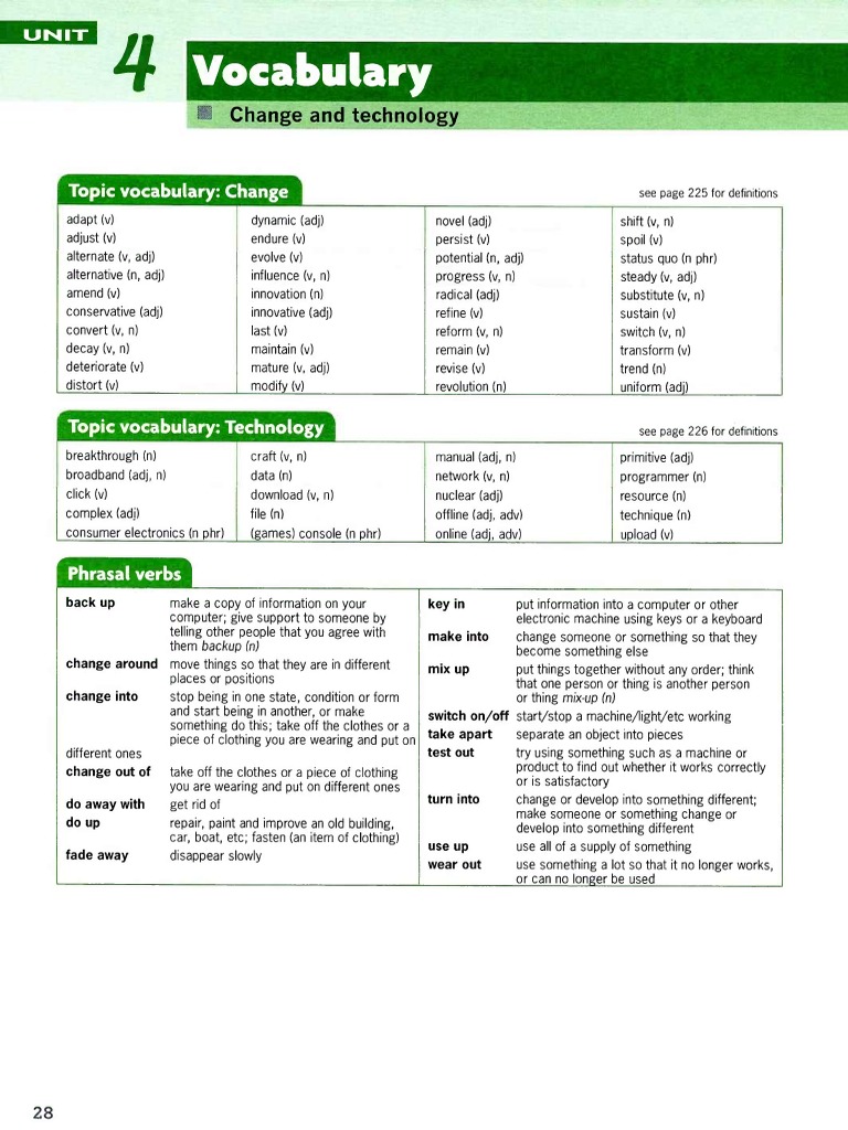 Destination.C1.and.C2 Grammar - And.vocabulary Unit4 | PDF