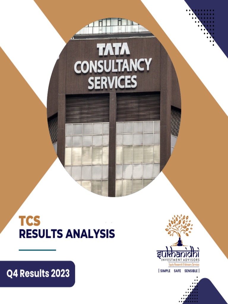 TCS Result Analysis 2023 | PDF | Revenue | Net Income
