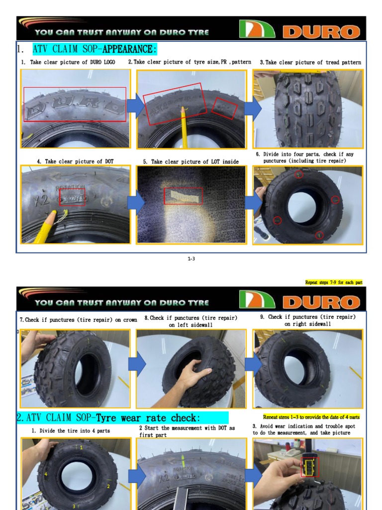 ATV Tire Inspection Guide | PDF