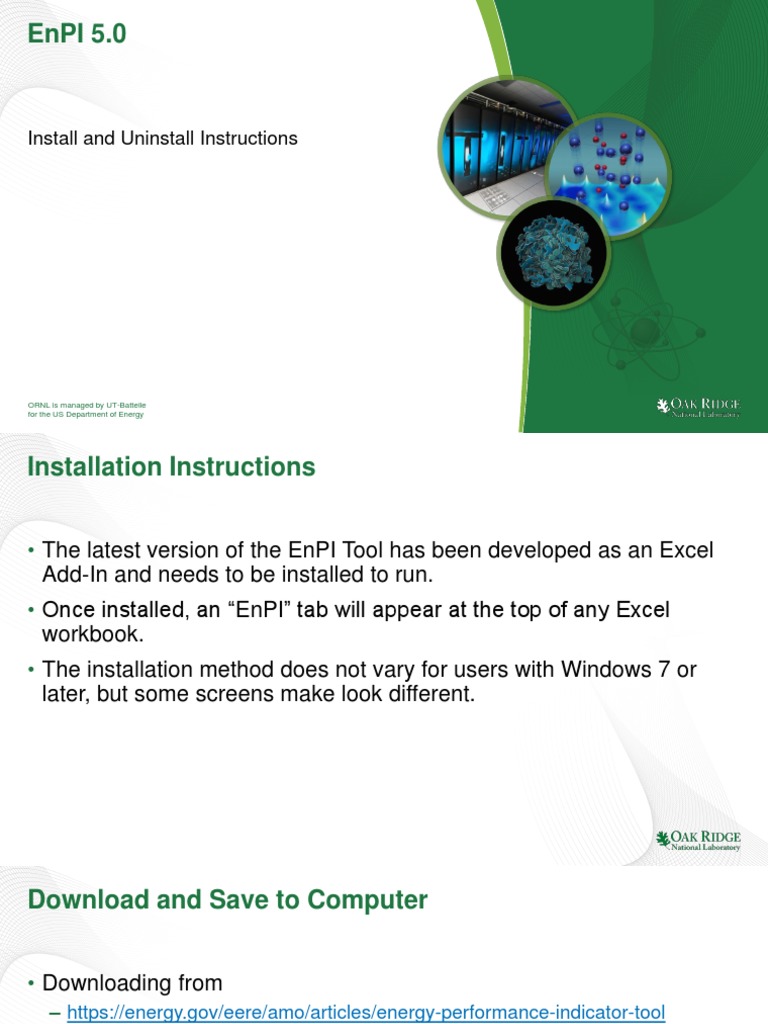 EnPI 5.0 Install-Uninstall Procedure | PDF