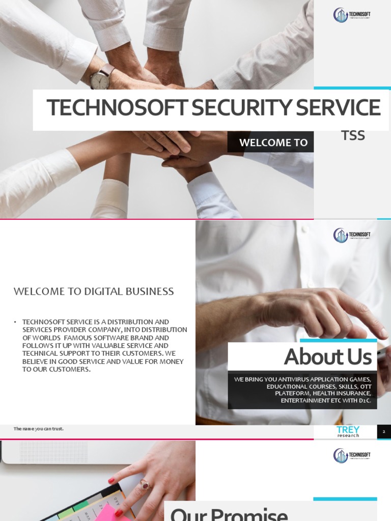 Presentation Technosoft Ss | PDF | Service Industries