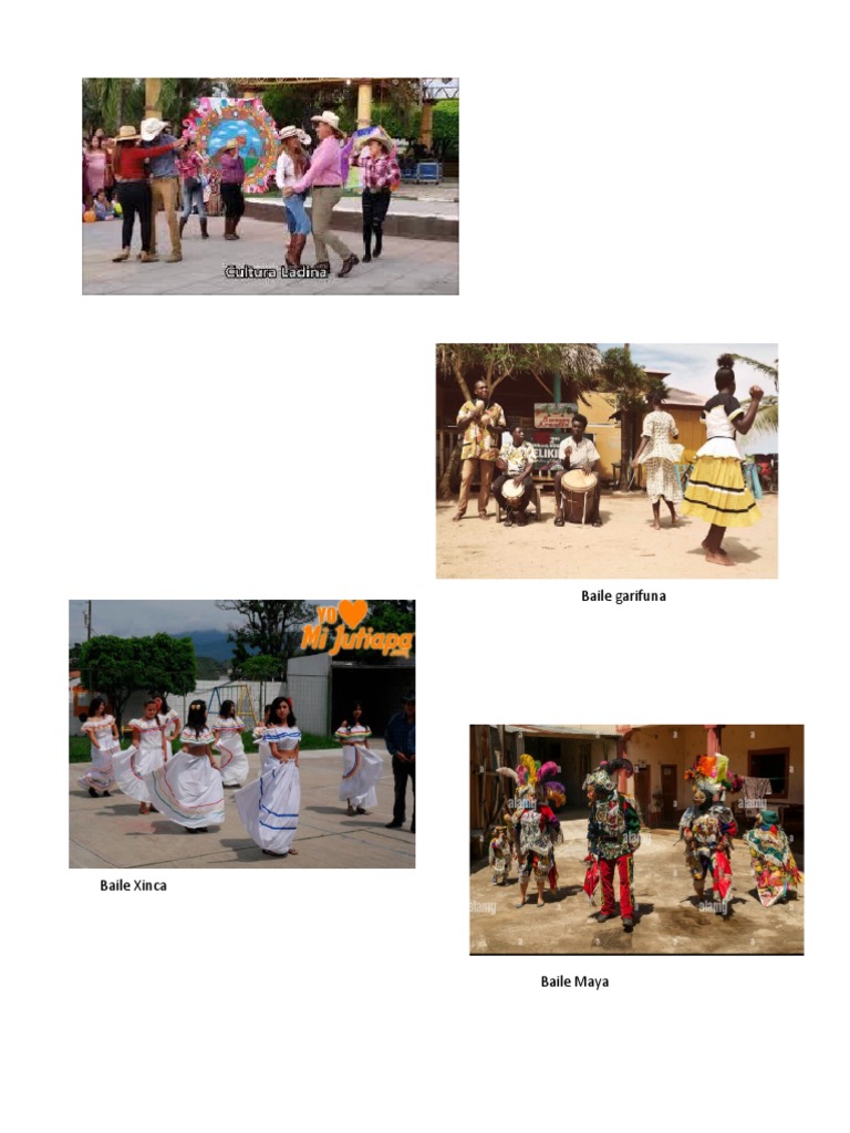 Bailes Maya Garifuna Xinca Ladina | PDF