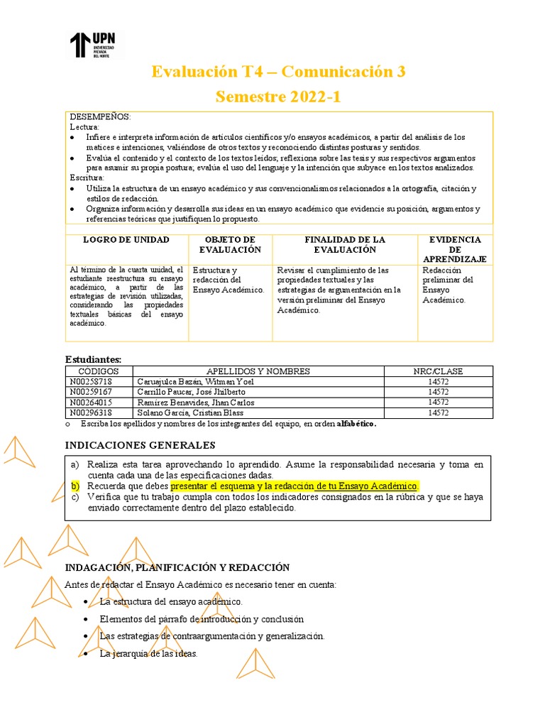 T4 COMUNICACIÓN 3-2022-Grupo 7 | PDF | Violación | Ensayos