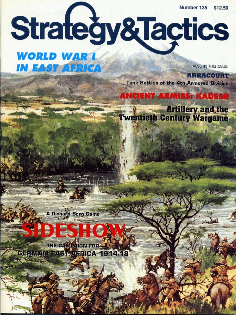 (SPI) - Strategy & Tactics 135 - WW1 in East Africa | PDF