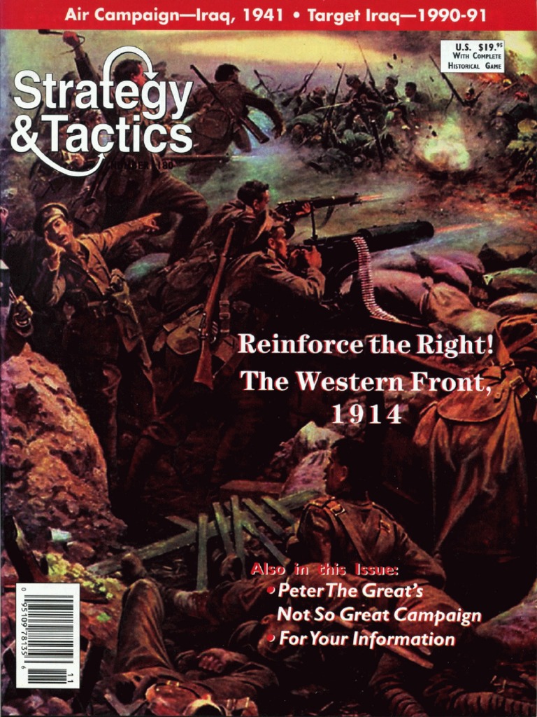 (SPI) - Strategy & Tactics 180 - Reinforce The Right 1914 | PDF