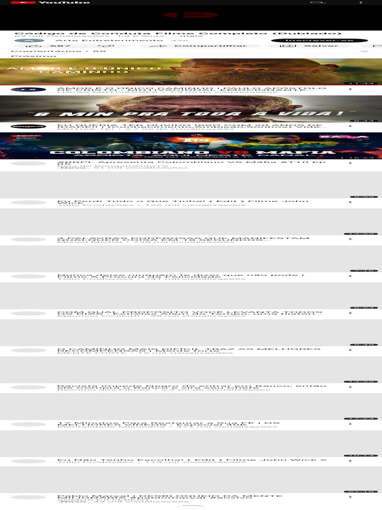 Código de Conduta Filme Completo (Dublado) - YouTube | PDF