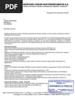 Solicitud para Electro Oriente | PDF