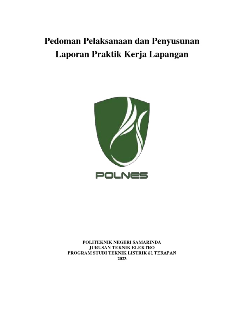 Pedoman PKL S1 | PDF